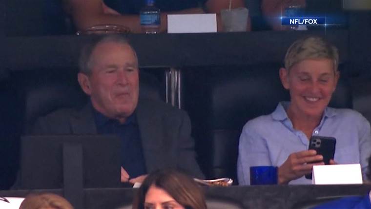 Ellen DeGeneres Explains Her Friendship with George W. Bush - Virality